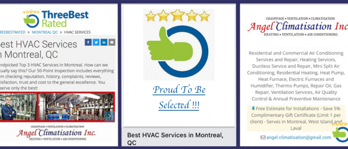 Angel Climatisation Inc.: Air Conditioning and Heating Contractor